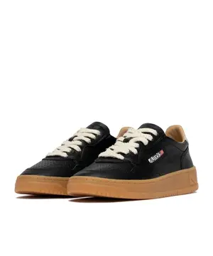 AUTRY Medalist Leather Sneakers - Black