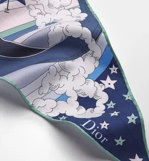 Dior Pointed Silk Scarf