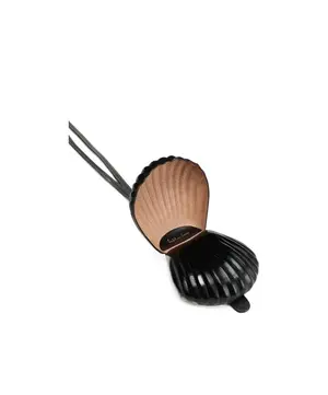 LEMAIRE X Carlos Penafiel Leather Shell Coin Purse Necklace