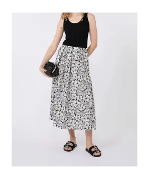 Max Mara Sleeveless Ribbed Knit Top - Black