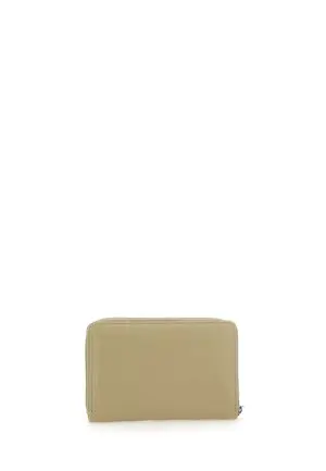 GIANNI CHIARINI Grain Zip-around Wallet - Nude