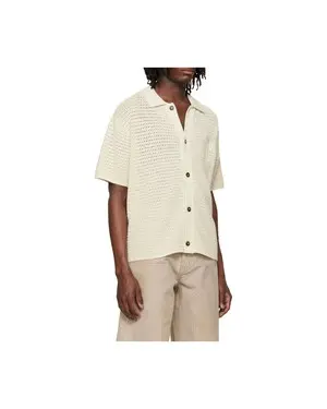 REPRESENT Crochet Short Sleeve Cardigan