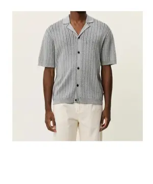 LES DEUX Evan Knitted Shirt