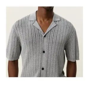 LES DEUX Evan Knitted Shirt