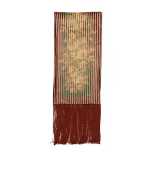 Valentino Garavani Fringed Scarf - Brown