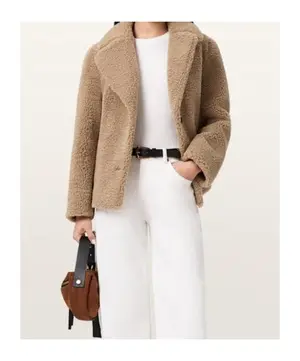 ALLSAINTS Eddie Faux Teddy Jacket