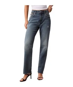 Calvin Klein High Rise Straight Jeans