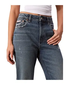 Calvin Klein High Rise Straight Jeans