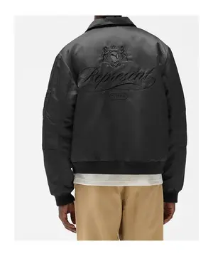 PUMA X Represent Embroidered Bomber Jacket