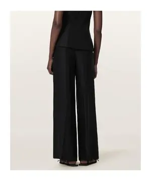 ALLSAINTS Charley Pleated Trousers - Black