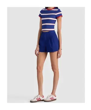 ALICEOLIVIA Alice + Olivia Conry Pleated Short