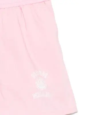 MSGM Elasticated Graphic Shorts