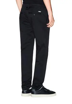 Armani Exchange Stretch Cotton Twill Pants