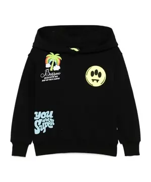BARROW Logo Print Hoodie