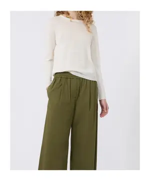 Max Mara Crewneck Knitted Jumper - Ecru
