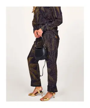 Farm Rio Graphic Printed Casual Trousers