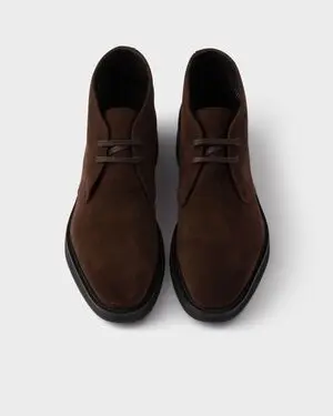 Prada Suede Chukka Boots