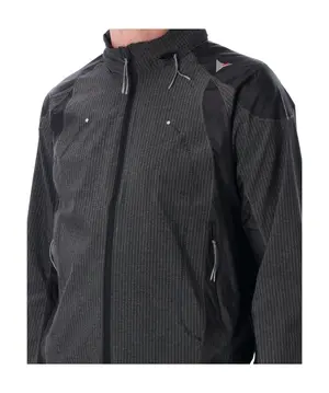 ROA Numb Pinstriped Hooded Jacket