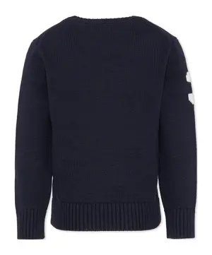 Ralph Lauren Long-sleeved Intarsia Polo Bear Sweater