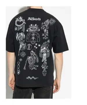 ALLSAINTS Terra Graphic T-shirt - Black