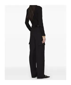 ANINE BING Alessia Button-up Long Sleeve T-shirt