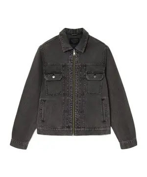 ALLSAINTS Faded Wash Denim Jacket