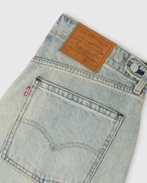 LEVI'S Baggy Barrel Wide-leg Jeans - Gray