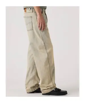 LEVI'S Baggy Barrel Wide-leg Jeans - Gray