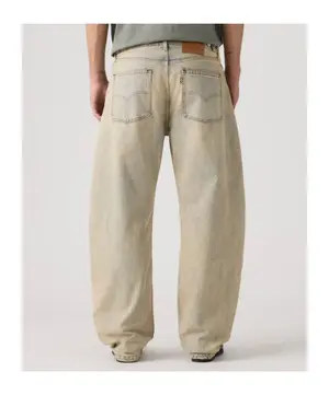 LEVI'S Baggy Barrel Wide-leg Jeans - Gray