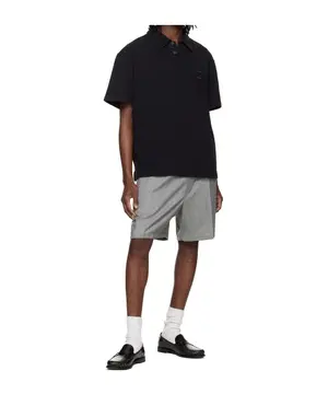 WOOYOUNGMI Stretch Cotton Polo Shirt