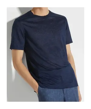 Zegna Fine-knit Linen T-shirt