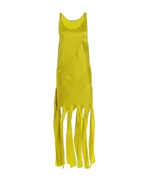 Stella McCartney Sleeveless Fringed Hem Dress