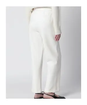 Max Mara Nylon-blend Straight-leg Trousers
