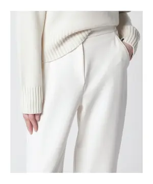 Max Mara Nylon-blend Straight-leg Trousers