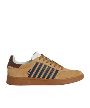 Dsquared2 Dan" Stripe Pattern Low-top Sneakers