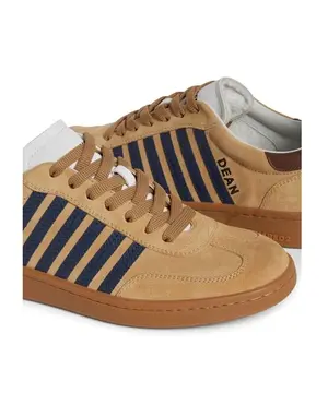 Dsquared2 Dan" Stripe Pattern Low-top Sneakers