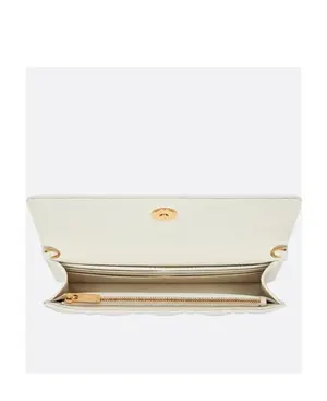 Dior Caro Pouch With Chain Strap