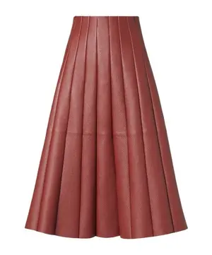 Fendi Selleria Deerskin Skirt