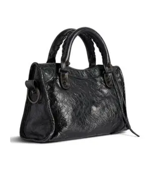 Balenciaga Le City Bag Mini With Charms - Black