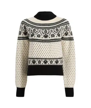 Khaite Fair Isle Knit Sweater - Multicolour
