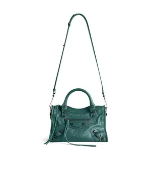 Balenciaga Le City Mini Tote Bag - Dark Emerald