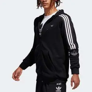 Adidas Originals Logo Print Hooded Jacket