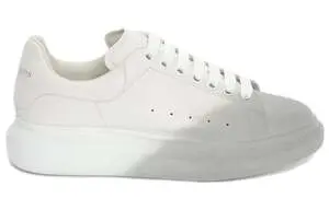 Alexander McQueen Oversized Two-tone Sneakers - White/grey
