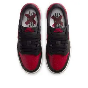 JORDAN 1 Retro Low Og 'banned - Black/red