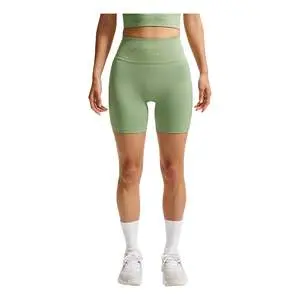 Nike Pro Seamless Dri-fit High-waisted 5" Cycling Shorts - Steam