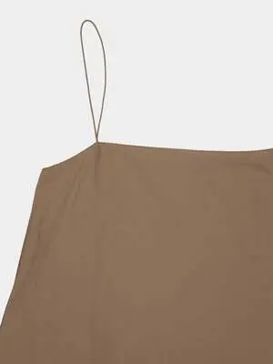 Matteau Birch Square Cami Mini Dress In Birch