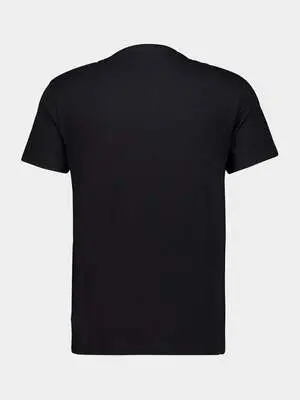 Valentino Garavani Cotton Regular Fit T-shirt - Black