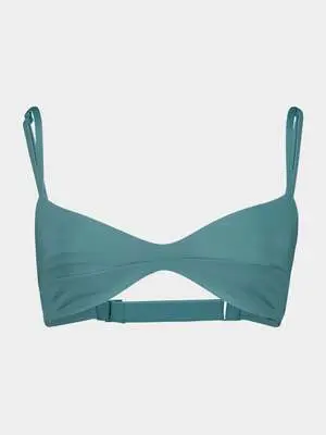 HAIGHT. Monica Bikini Top - Blue