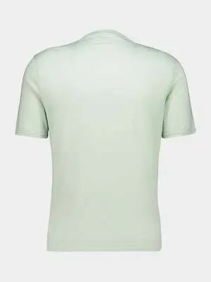 Fedeli Light Gary Cotton T-shirt - Green