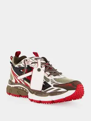 Off-White Be Right Back" Sneakers - Red